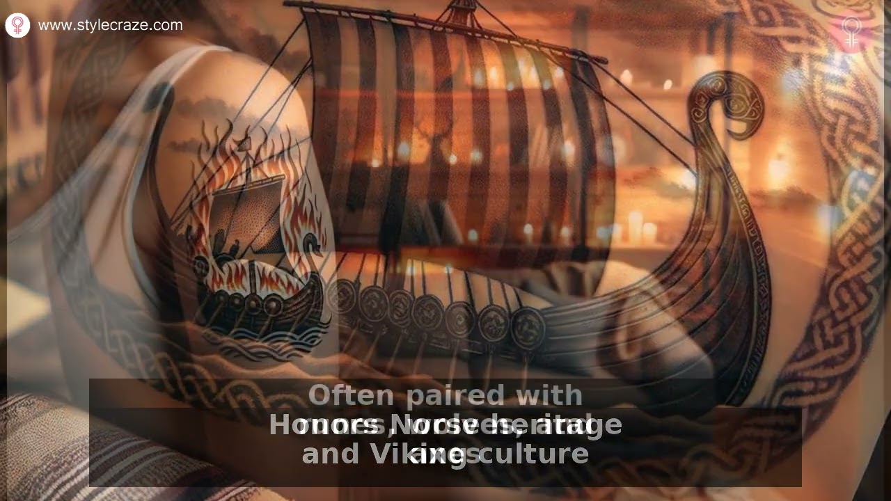 Viking Ship Tattoos: 30 Epic Designs & Meanings