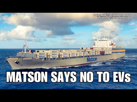Matson Suspends Electric Vehicle Shipments Over Battery Fire Concerns ...