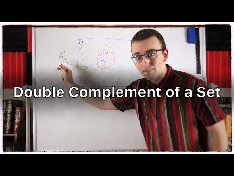 Double Complement of a Set | Set Theory