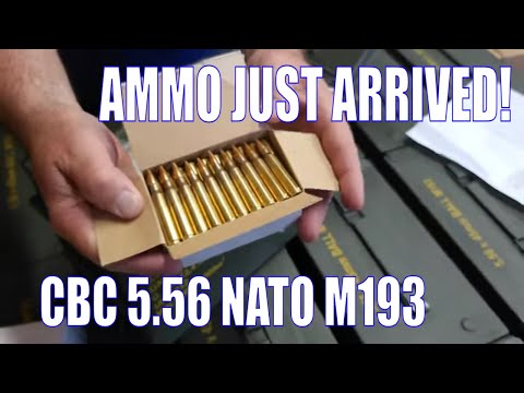 CBC 5.56 NATO M193 Surplus Ammo