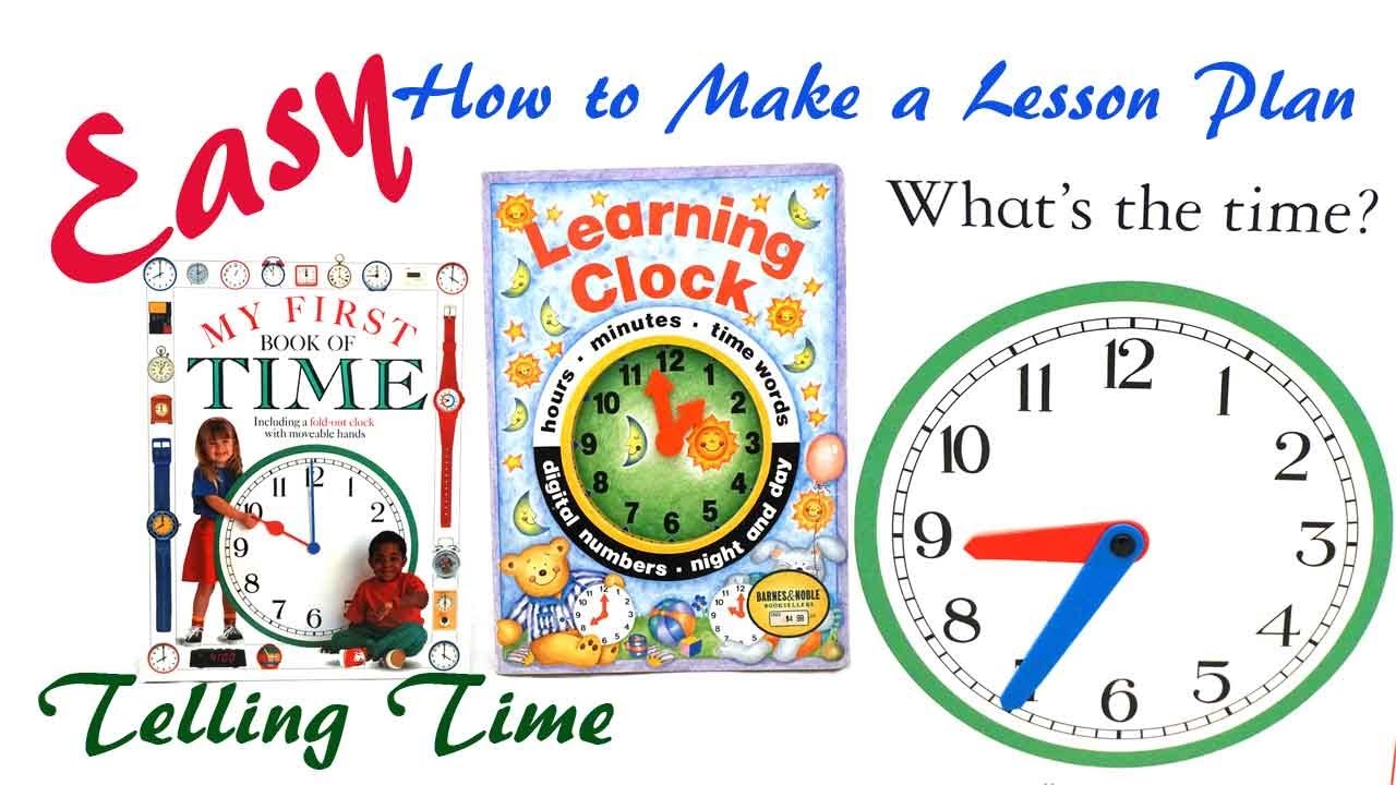 EASY How to Make a Unit Study with Lesson Plans! Telling Time with Clocks
