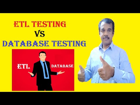 database testing vs etl testing | types of software testing  | testingshala | testing types
