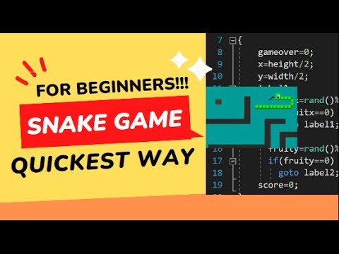 Build Your Own Snake Game in C++ with ChatGPT - Step by Step Tutorial