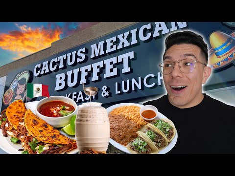Inside Las Vegas' NEW Mexican Buffet – Unlimited Tacos, Tamales & More!