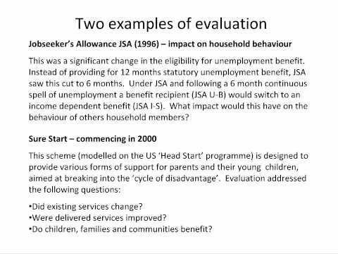 4. AQMeN - Peter Elias - Evaluating national service delivery