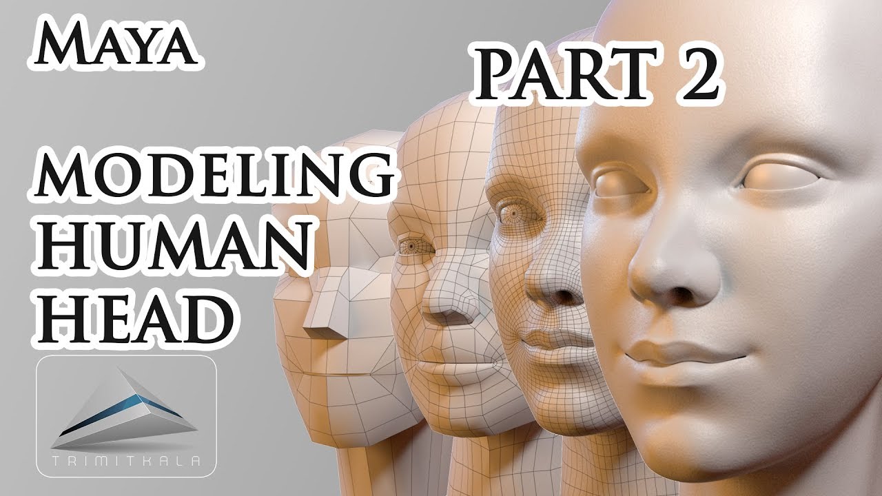 Head Modeling Tutorial Part2 | Learn Maya