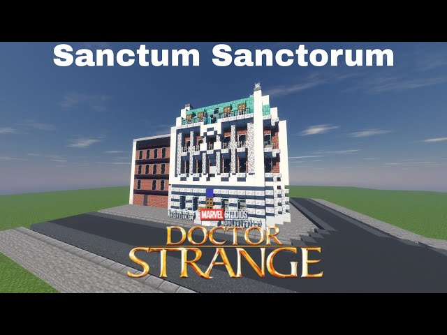 Marvel Studios Doctor Strange Sanctum Sanctorum Recreation Minecraft Map