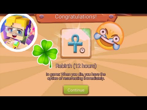 Senpai's luck at Blockman Go Bed Wars