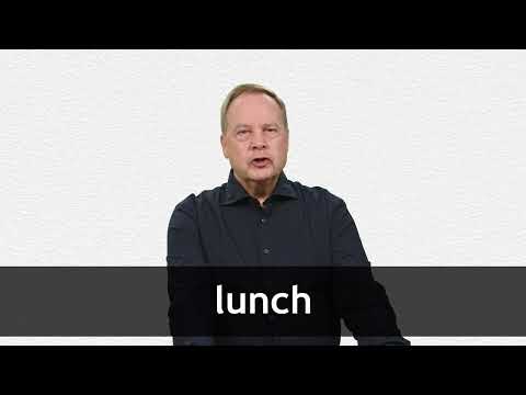 LUNCH definition and meaning | Collins English Dictionary