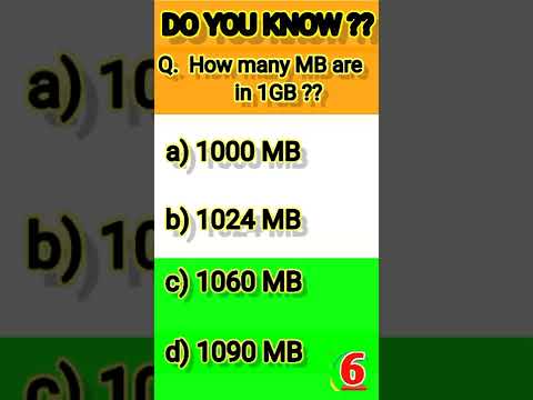 How many MB are in 1GB ?? 🤔🤔😥🤔😃