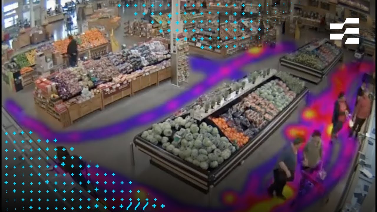 Retail solution build in SKY ENGINE AI - retail clients tracking