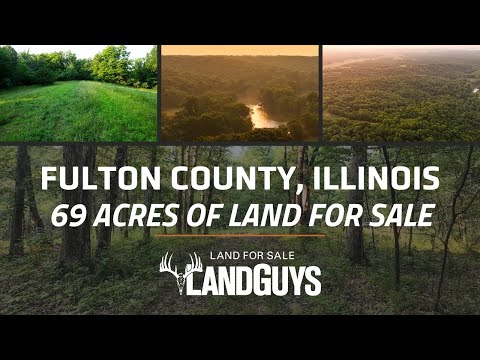 Fulton County Trophy Deer Haven with Year-Round Recreation on the Spoon River!