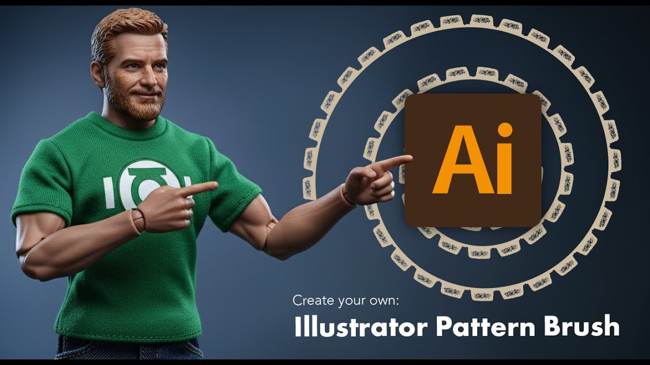 Adobe Illustrator Pattern Brush Tutorial | Easy Custom Brushes for Beginners