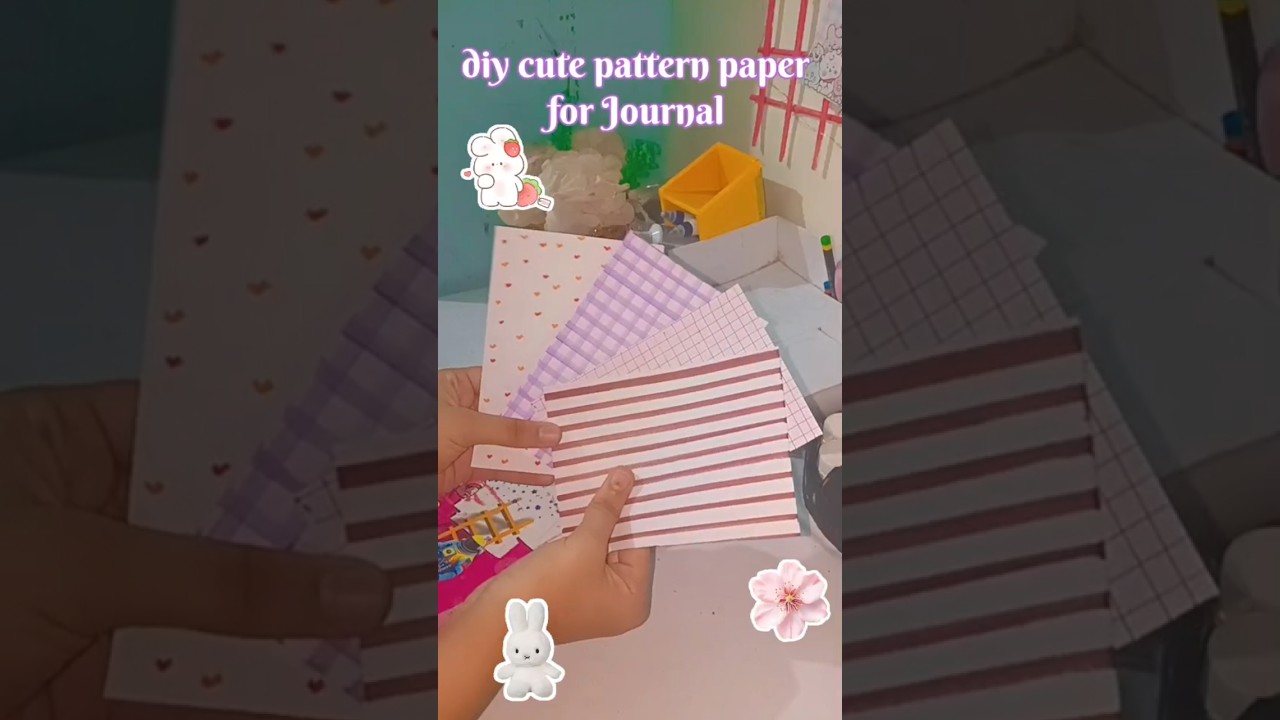 DIY Cute Pattern Paper for Scrapbooking, Cards & More!