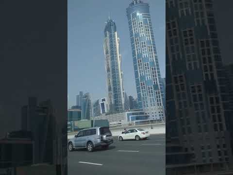 Road trip from PALM JUMEIRAH TO DUBAI MALL