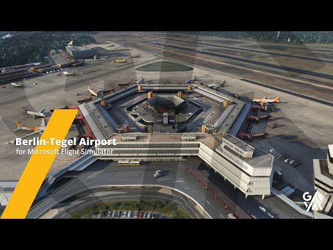 Trailer: Berlin-Tegel Airport for Microsoft Flight Simulator 2020 | Gaya Simulations