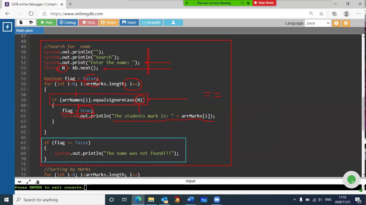 07 Parallel Arrays - Java Program