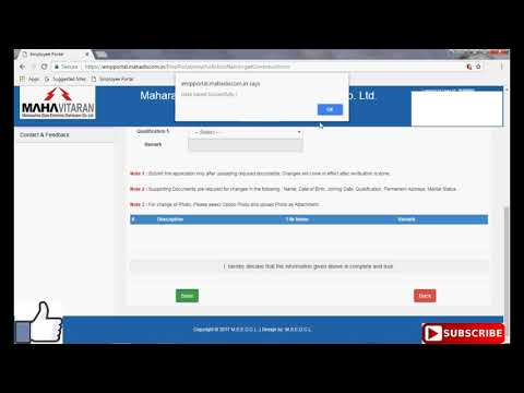 Requests for Personal Information Correction