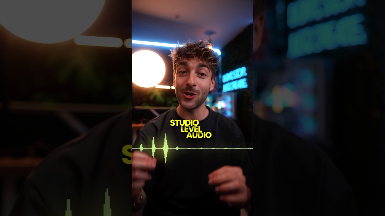 Fix BAD audio instantly using AI 🚀 turn noisy, low quality audio into studio level audio in 1 click
