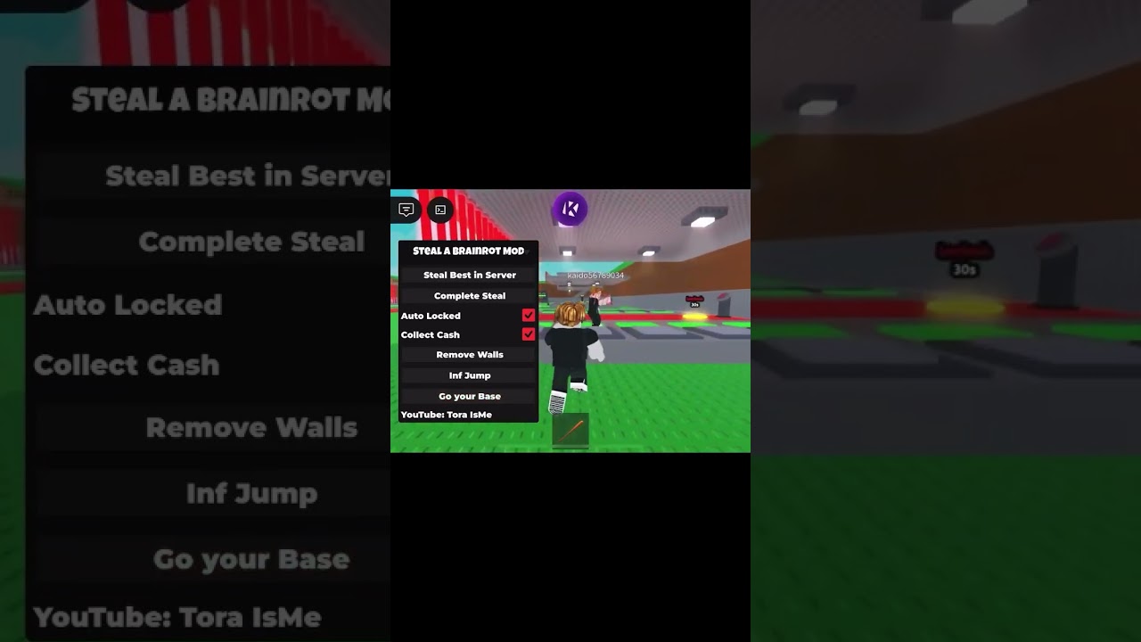 Steal A BrainRot Modded Script #roblox #robloxscript #stealabrainrot