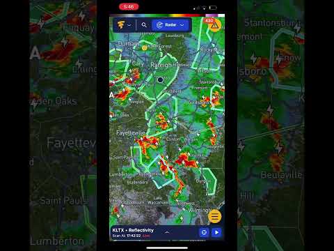 Quick update on current weather as well as a break in rain in the #weatherforecast with #music
