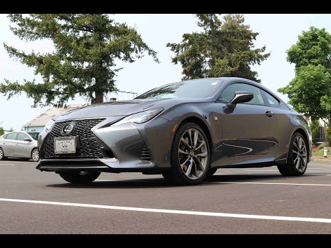 2021 Lexus RC RC 350 F SPORT RWD Walk Around and Buyers Guide