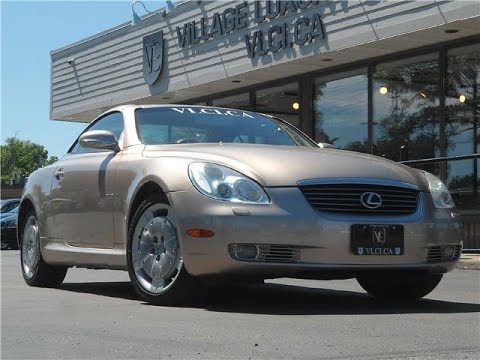 2002 Lexus SC430 in review - Village Luxury Cars Toronto