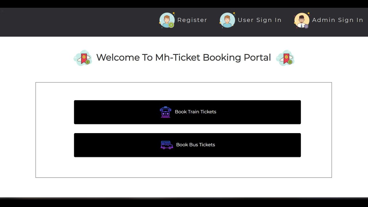 Ticket Booking In PHP with source code | Source Code & Projects
