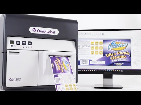 Introducing the QL-120D Durable Tabletop Digital Label Printer