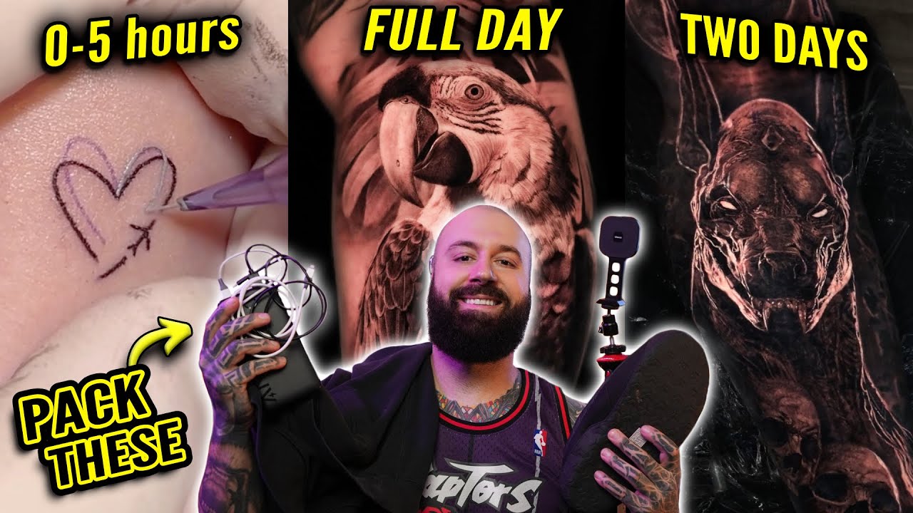 How to PREPARE for EVERY DIFFERENT TYPE of Tattoo APPOINTMENT! | More Comfort & LESS PAIN GUARANTEED