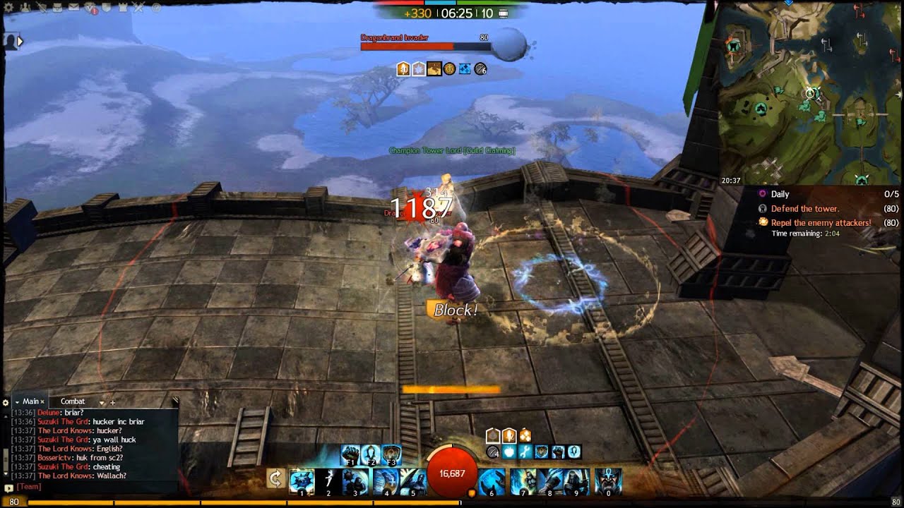 Guild Wars 2 WvW Speed Hacker incoming