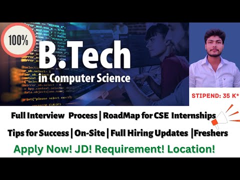 Internship Opportunities for CSE ECE IT Students | Full Detailed Video to get a Internship #freshers