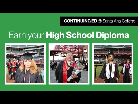 A high school diploma = opportunity