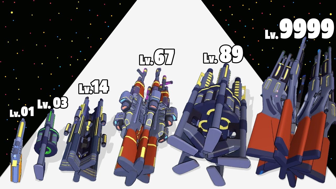 Weapon Master Gun Clans - Level Up Gun Max Level Gameplay (New Update)