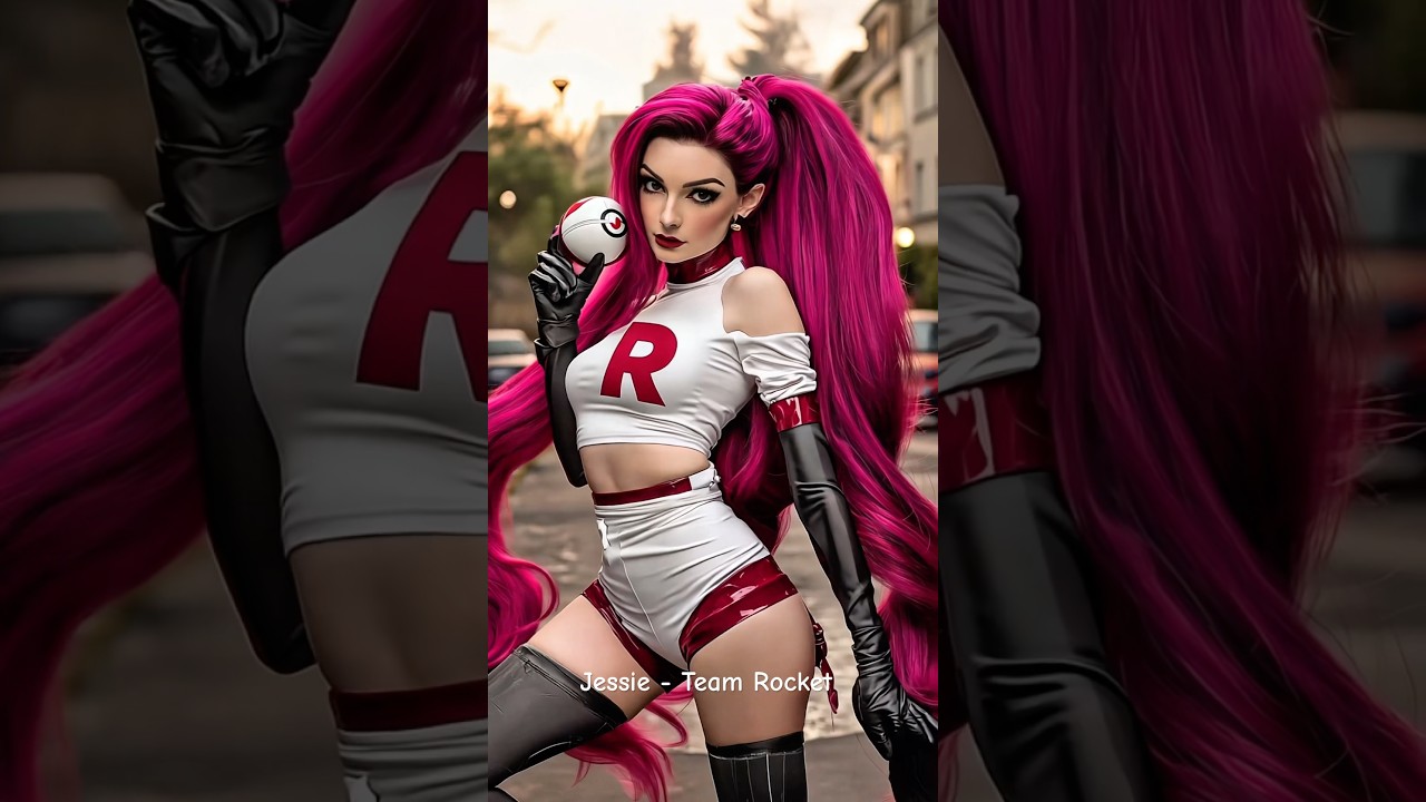 Jessie from Pokémon in Real Life | AI-Generated Character Transformation!