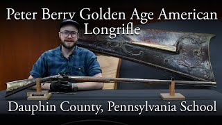 Peter Berry Golden Age Flintlock American Long Rifle | Rock Island Auction