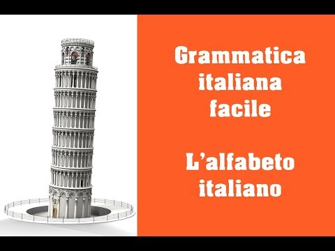 O alfabeto italiano, com pronúncia: aprenda italiano online