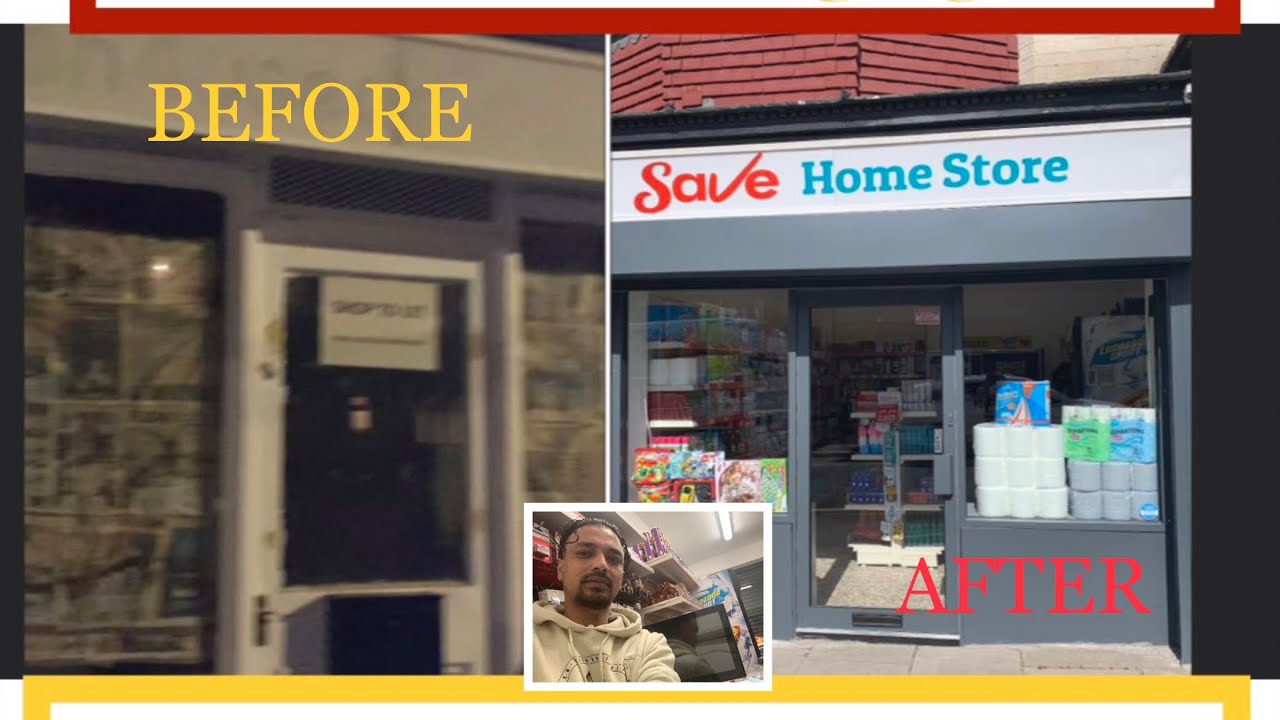 How I Brought A Abandoned Shop Back To Life! Shop Fitting Renovation