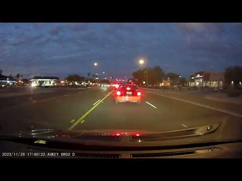 2023 1128 174329 648 Red car turns in front of me and brake checks