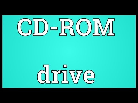 CD-ROM drive Meaning