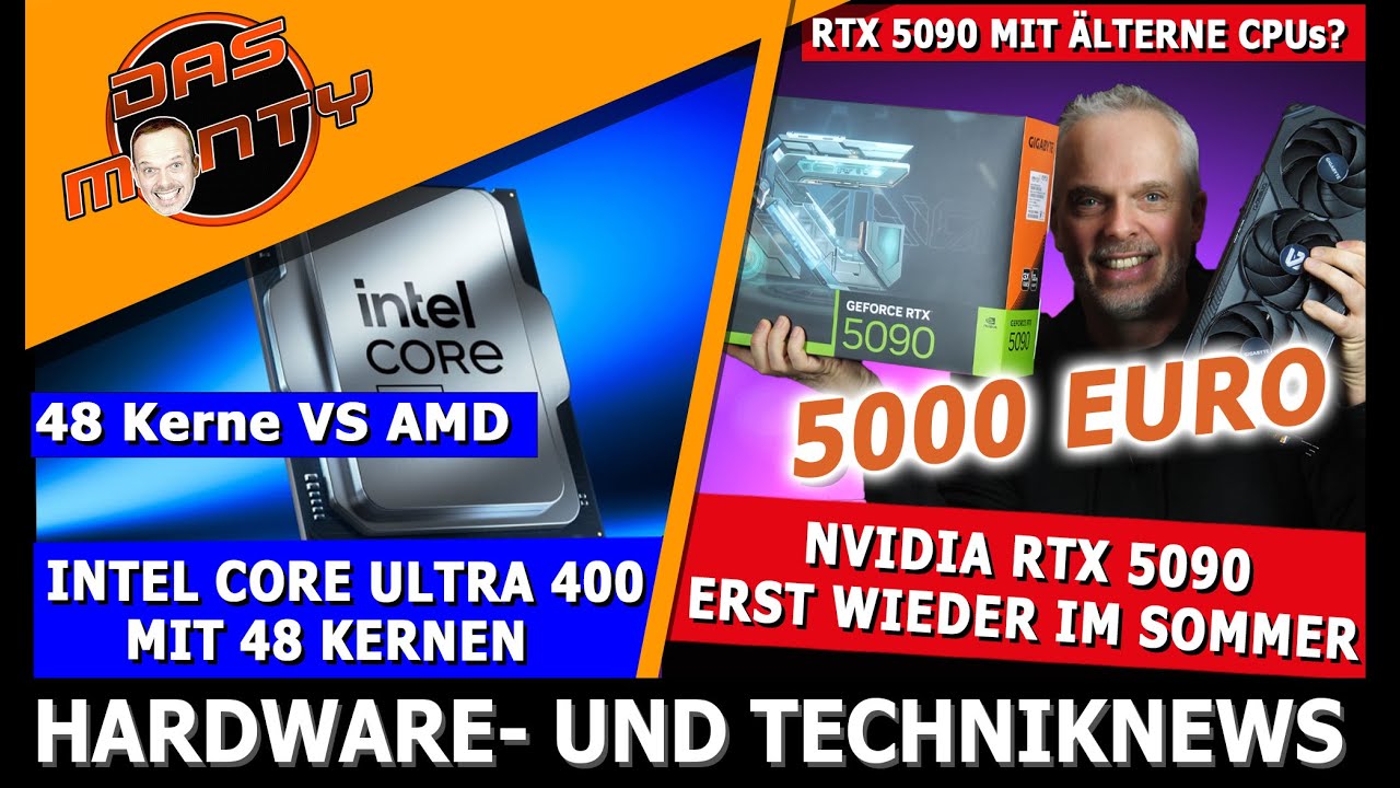 Nvidia RTX 5090 and Intel Core Ultra 400: Supply Issues and Future ...