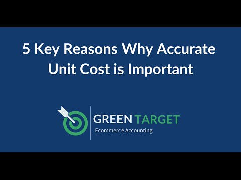5 Reasons Accurate Unit Cost is Important
