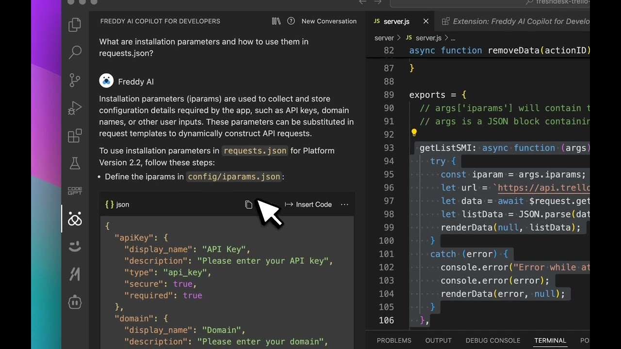 Feature Overview : Conversation to Code GA Release