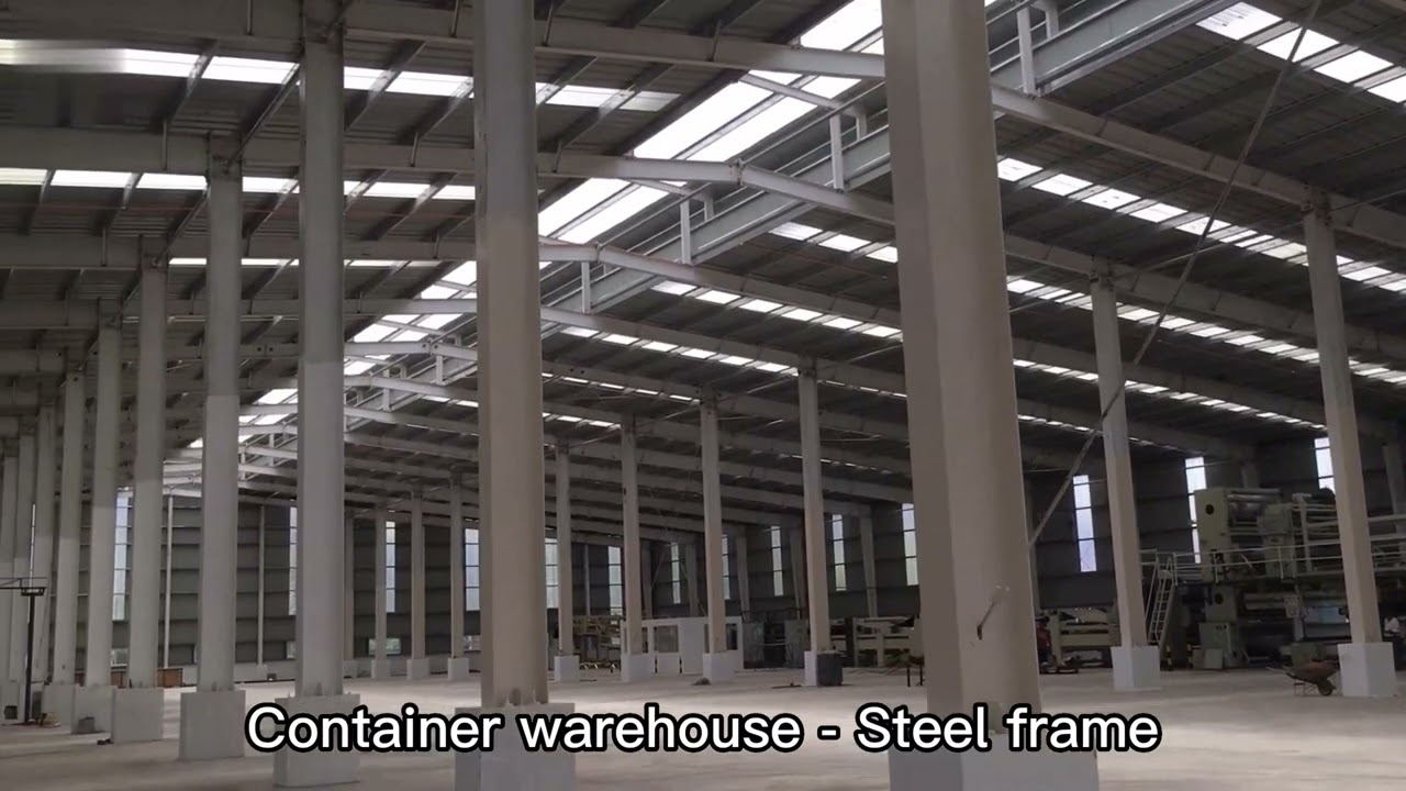Light steel frame steel structure warehouse丨Sunrise Group