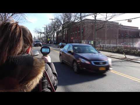Cars spotted speeding outside PS 78 in Stapleton