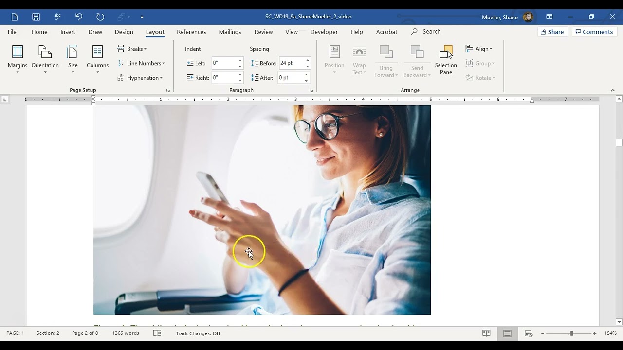 Word-Module 9: SAM Project A (Furman and Brandt)