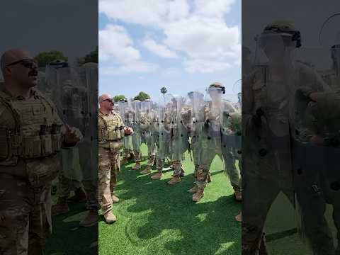 California Army National Guard trains to protect federal law enforcement and property