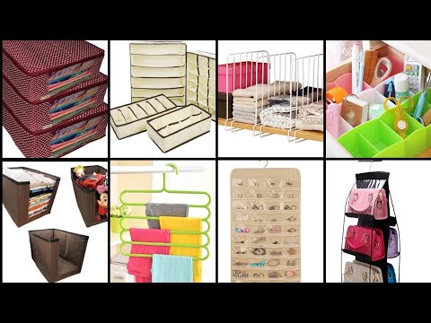 Smart Organizers for Cupboard from AMAZON/ Wardrobe organizer / Space saving Ideas/ Noorjahan wahab