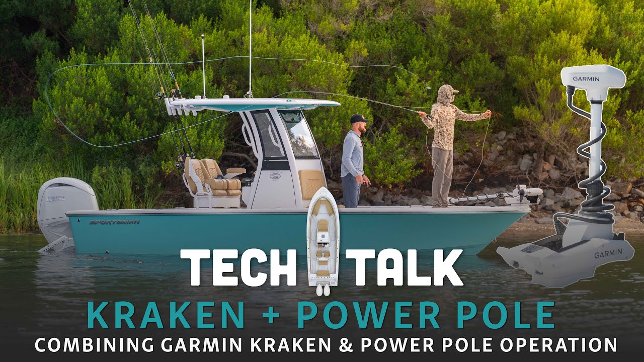 Garmin Trolling Motor + Power Pole | Sportsman Boats