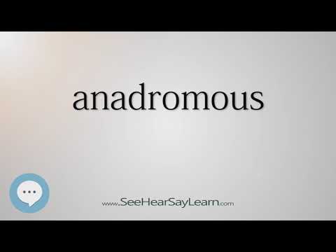 anadromous (Every English Word Pronounced) 📕🔊🗣️😎✅